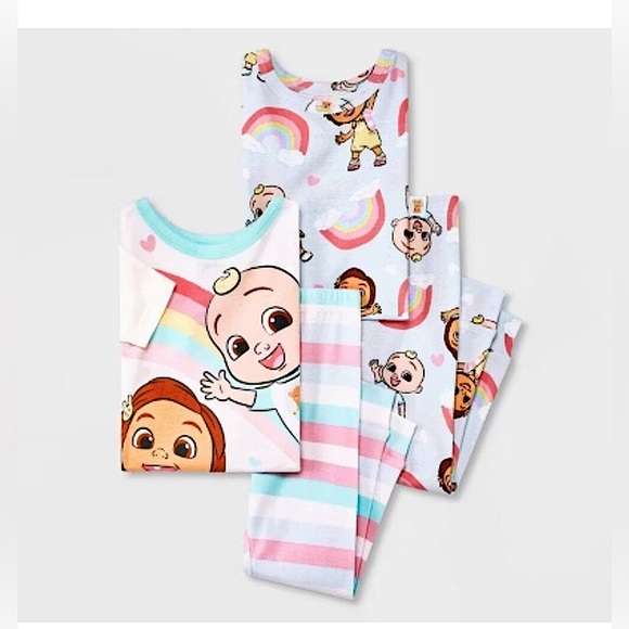 Cocomelon | Pajamas | Nwt Cocomelon Unisex Kids 4t Pajamas Set | Poshmark